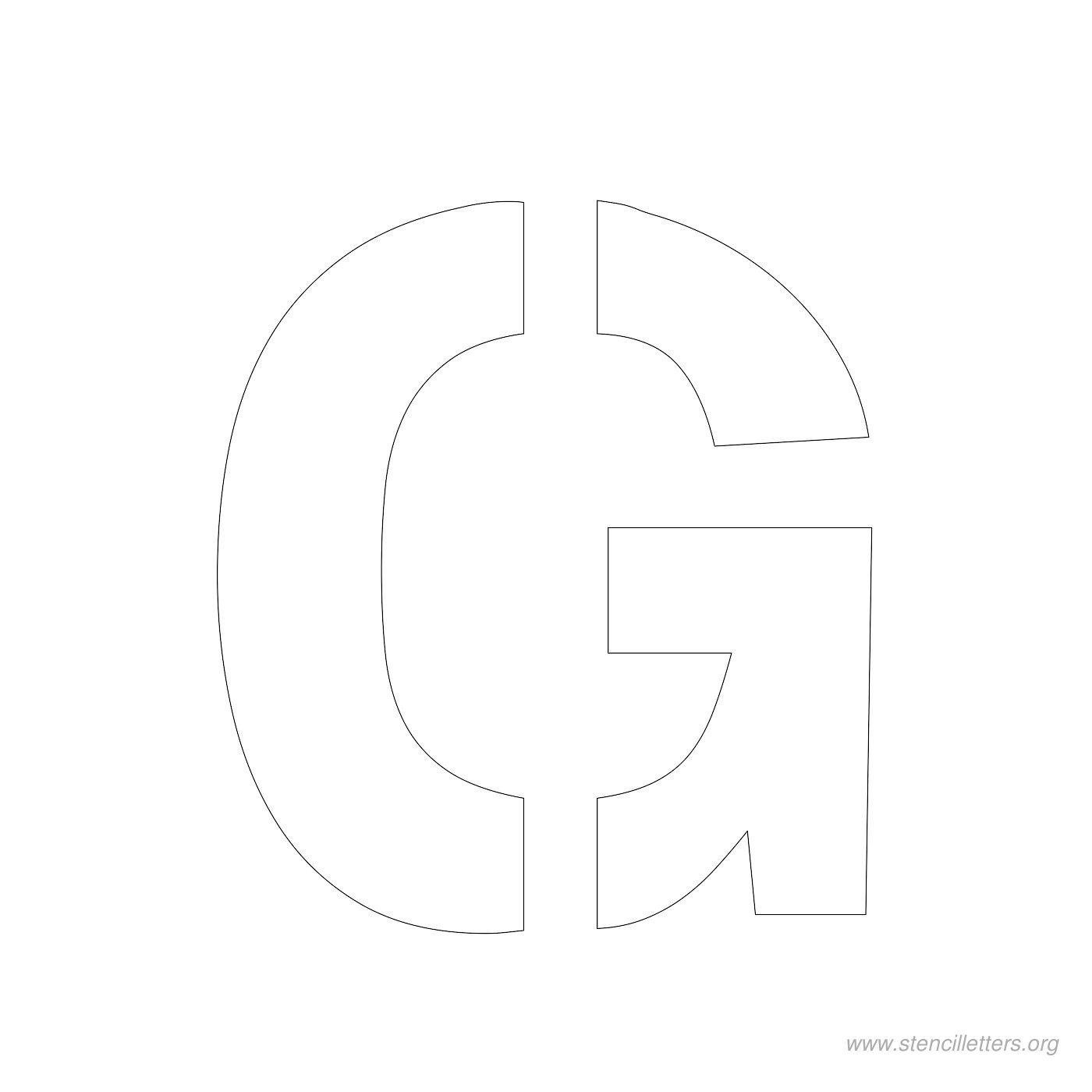 3 Inch Free Printable Stencil Letters Stencil Letters Org
